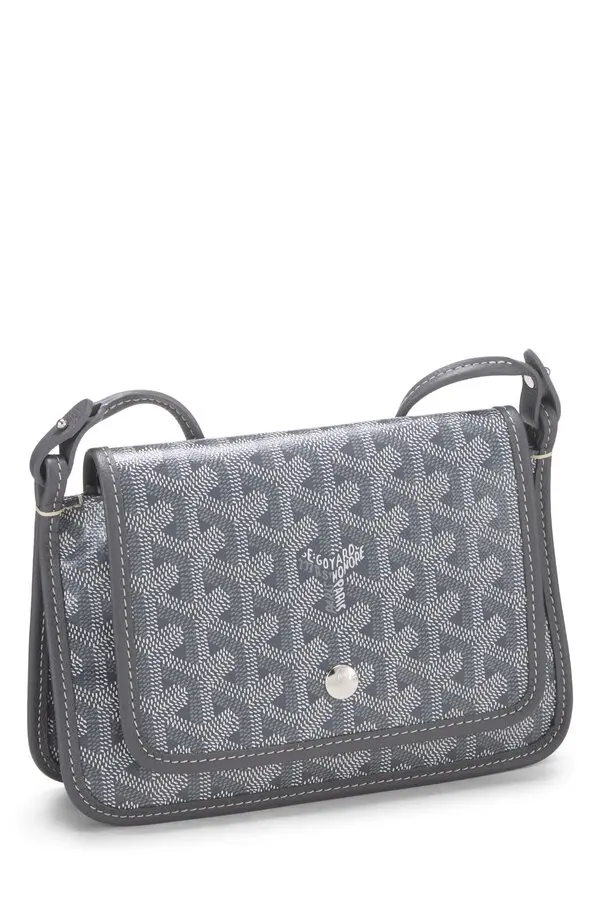 Goyard Ine Canvas Plumet Grey Editorialist