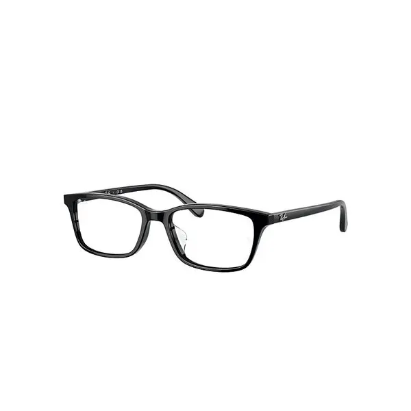 Ray-ban Rectangular Full Rim Eyeglasses - Black