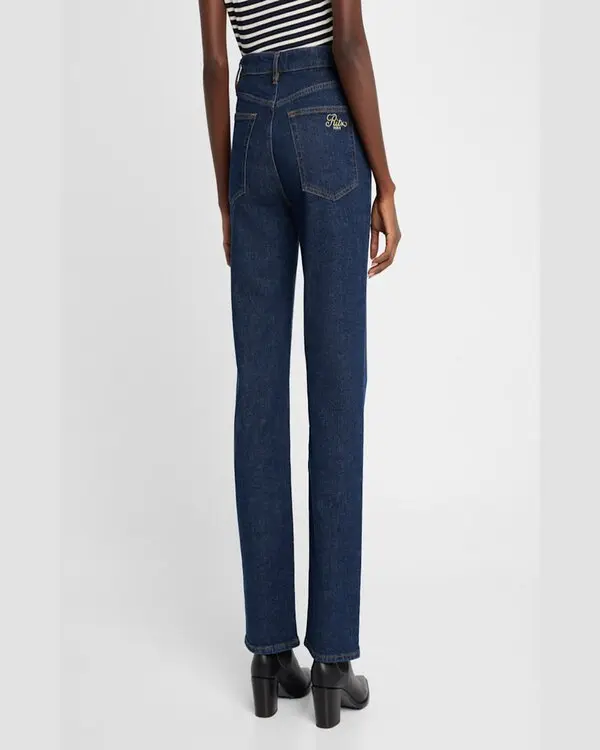 FRAME X Ritz Paris The Ruler Straight Leg Jeans