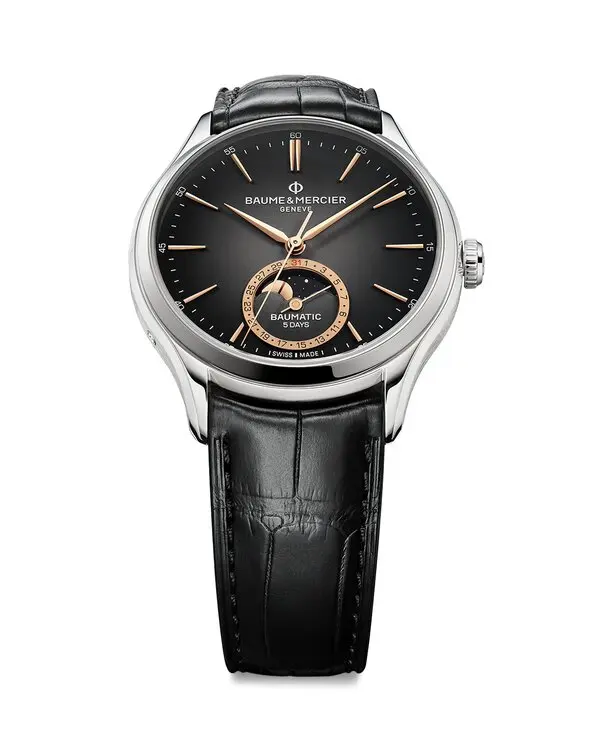 Baume & Mercier Clifton Automatic Watch - Black