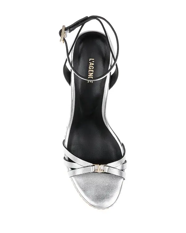 L'Agence Genevra Platform Sandals