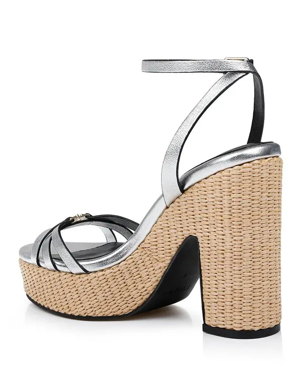 L'Agence Genevra Platform Sandals