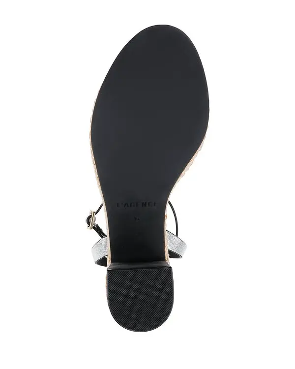 L'Agence Genevra Platform Sandals