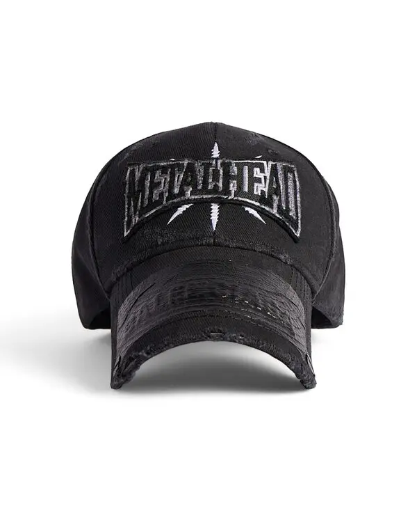Balenciaga Metalhead Cap - Black