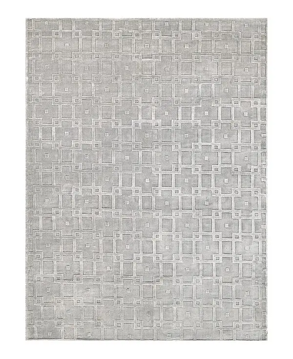EXQUISITE RUGS Camora Modern 6753 Area Rug, 6' X 9 - Light/silver