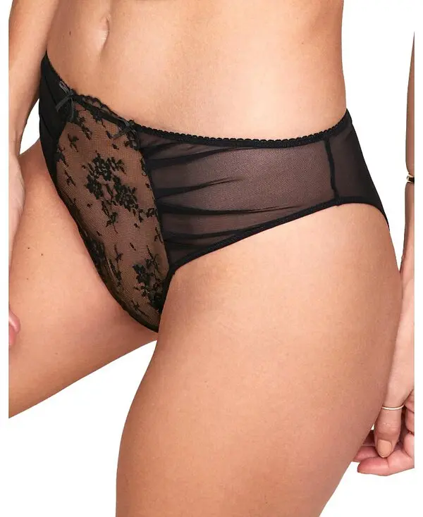 ADORE ME Avara High Cut Panty - Black