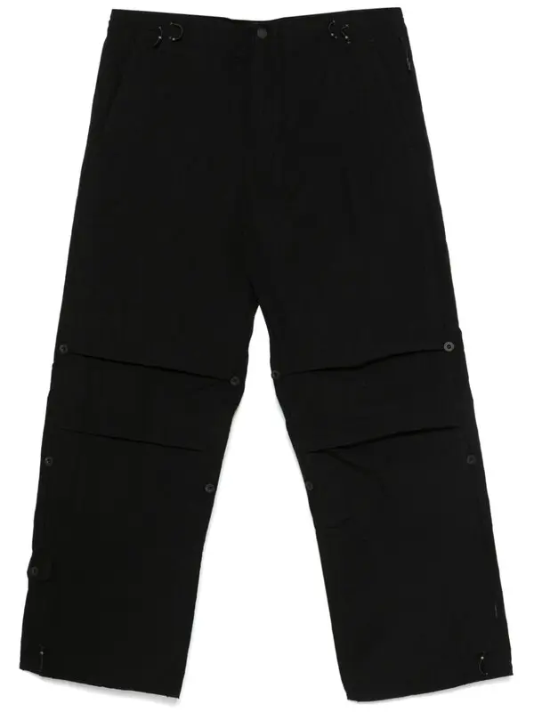 MAHARISHI Dart-detail Trousers - Black