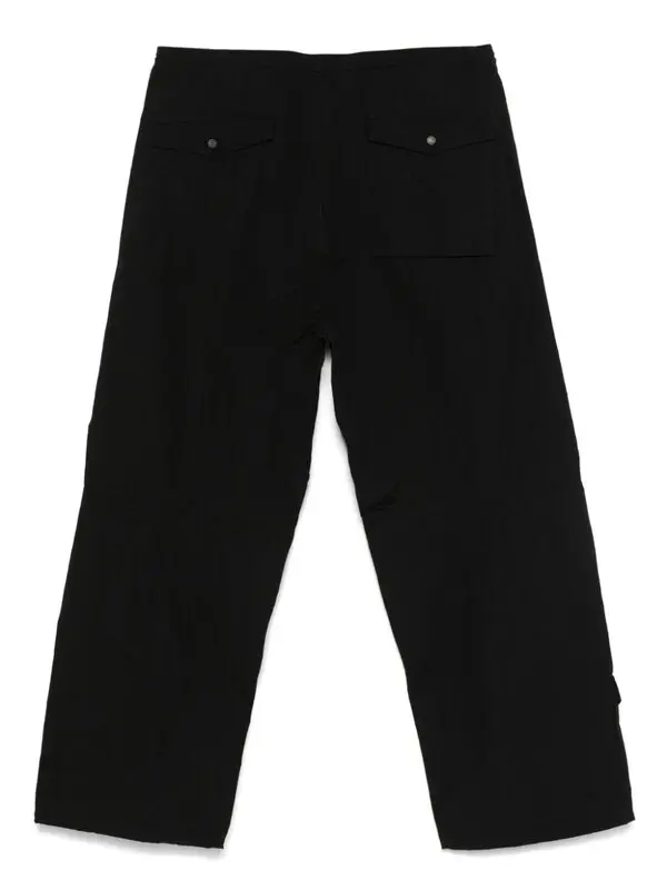 MAHARISHI Dart-detail Trousers - Black