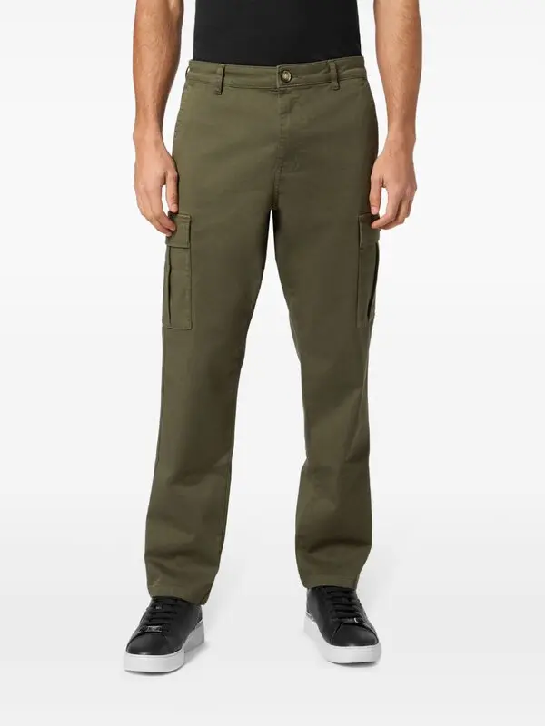 Philipp Plein Cargo Trousers - Green