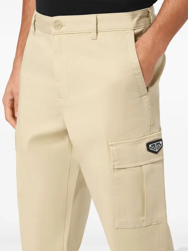 Philipp Plein Cargo Trousers - Neutrals