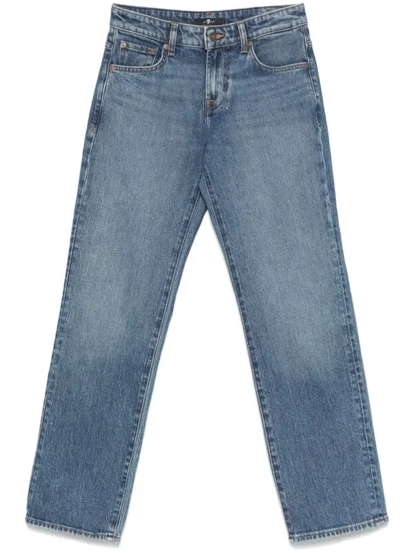 7 For All Mankind Calie Straight-leg Jeans