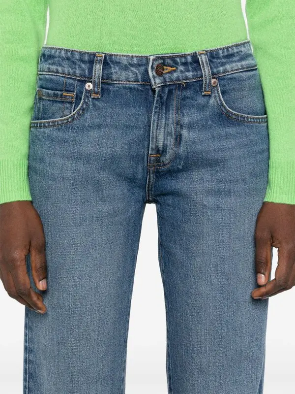 7 For All Mankind Calie Straight-leg Jeans