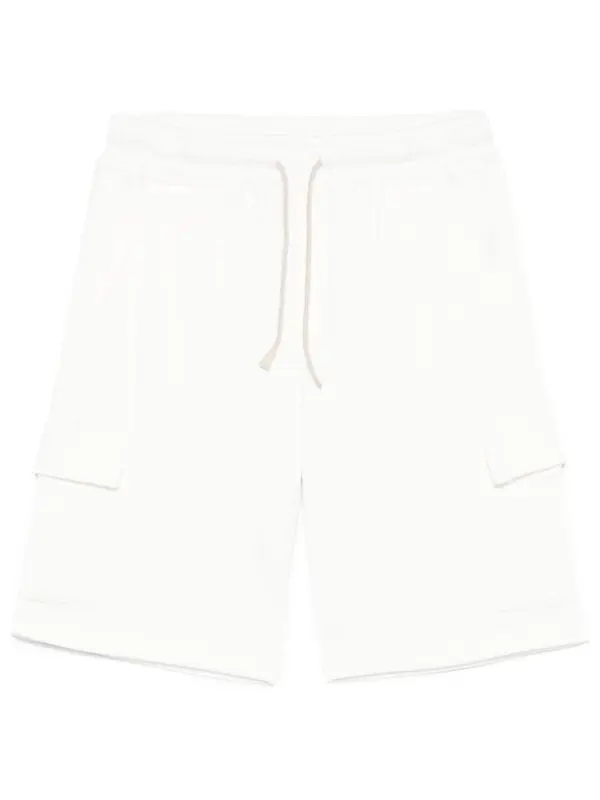 Eleventy Jersey Shorts - White