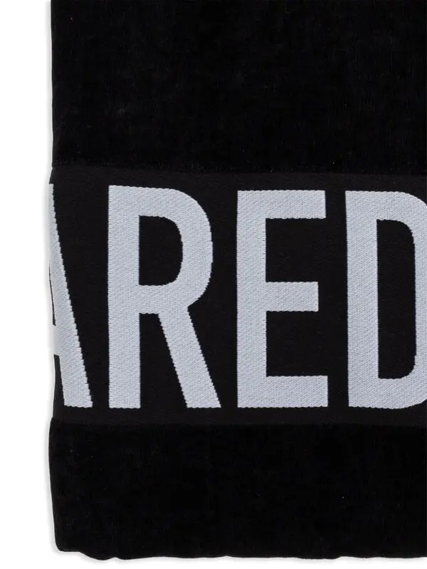 Dsquared2 Logo-intarsia Beach Towel
