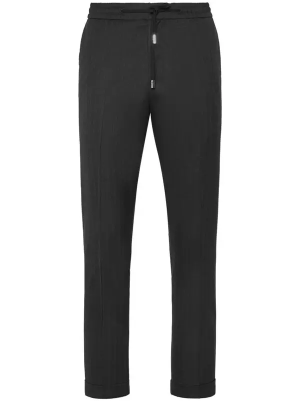 Philipp Plein Wool Track Pants