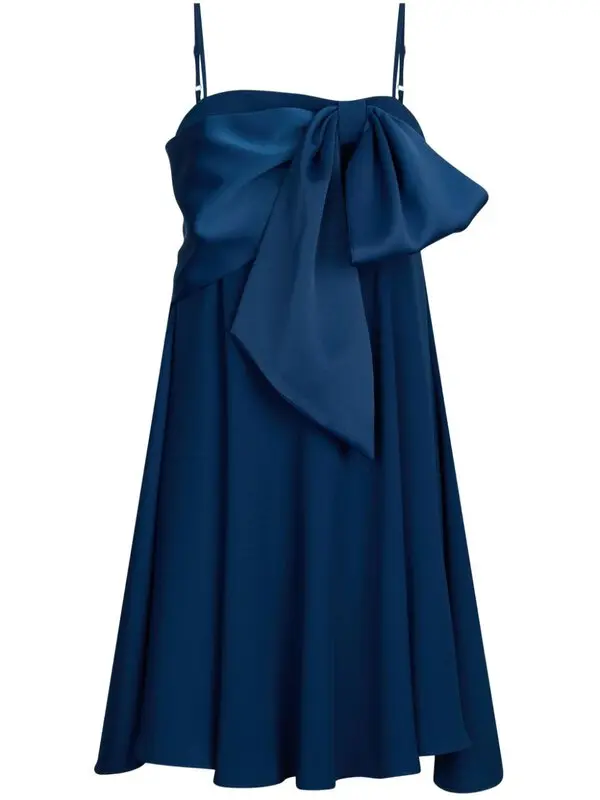 Liu Jo Bow-embellished Asymmetric Dress