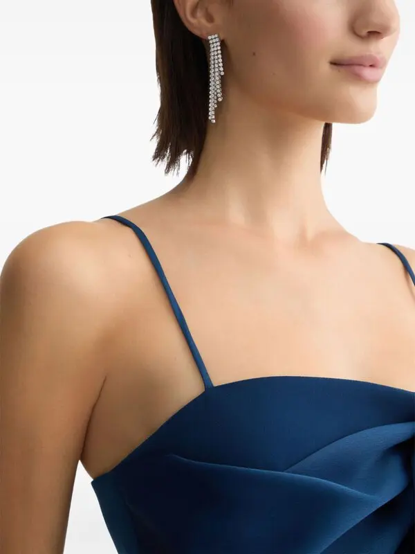 Liu Jo Bow-embellished Asymmetric Dress