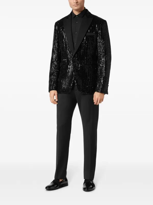 Philipp Plein Embroidered Lurex Blazer