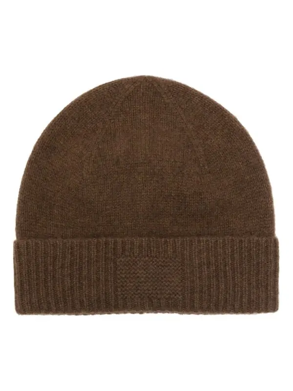 Guest In Residence Ribbed Beanie - Brown
