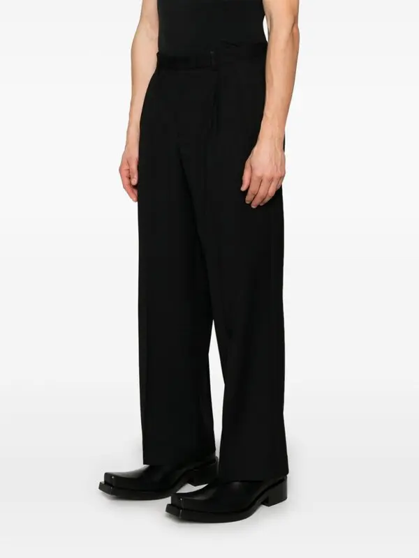 SUNFLOWER Wide-leg Pleated Trousers