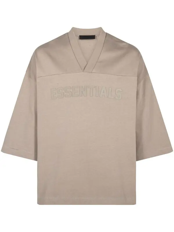 Fear Of God Logo-embossed V-neck T-shirt