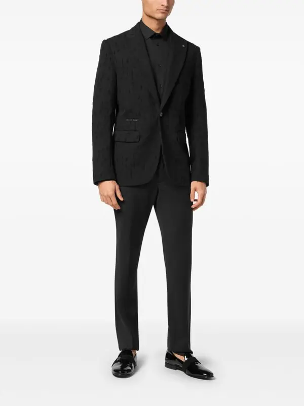 Philipp Plein Distressed Blazer