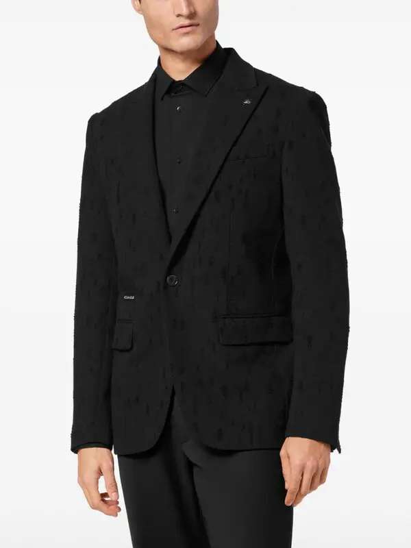 Philipp Plein Distressed Blazer