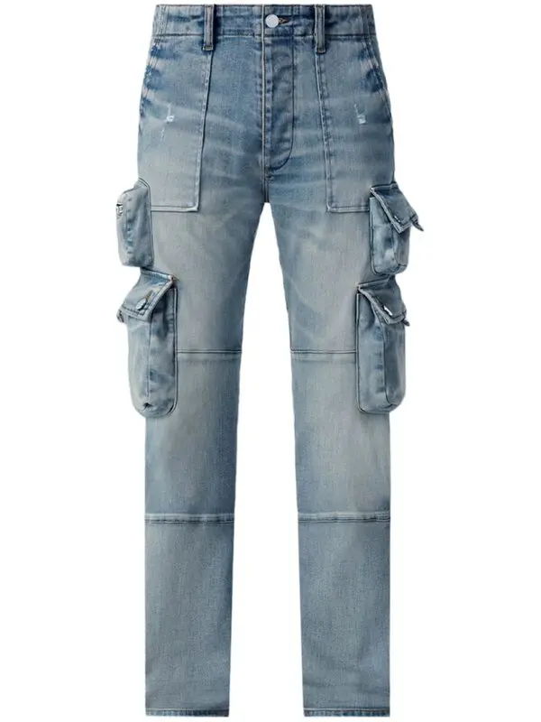 Amiri Tactical Cargo Jeans - Blue