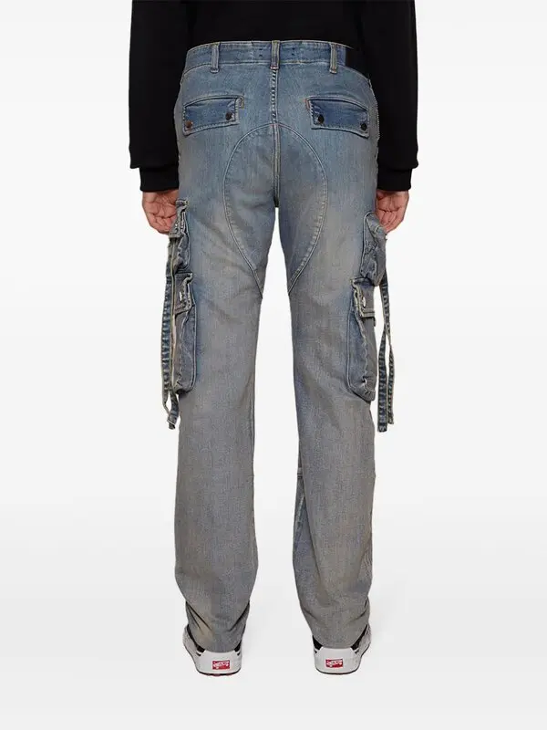 Amiri Tactical Cargo Jeans - Blue
