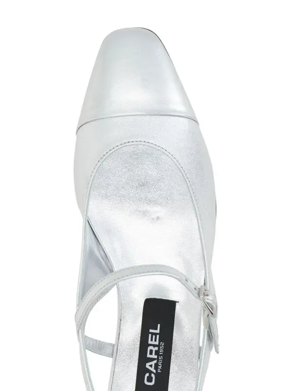 CAREL Oceano Slingback Pumps - Silver