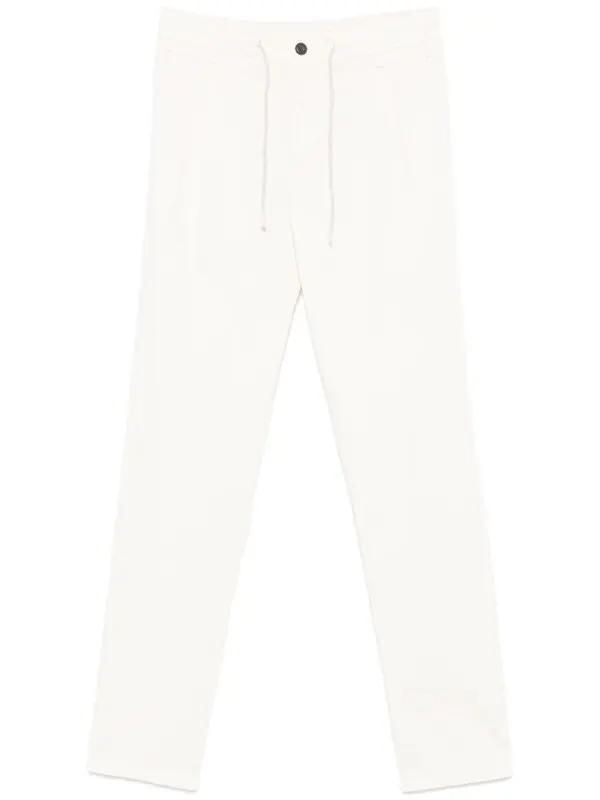 Eleventy Drawstring Trousers - Neutrals