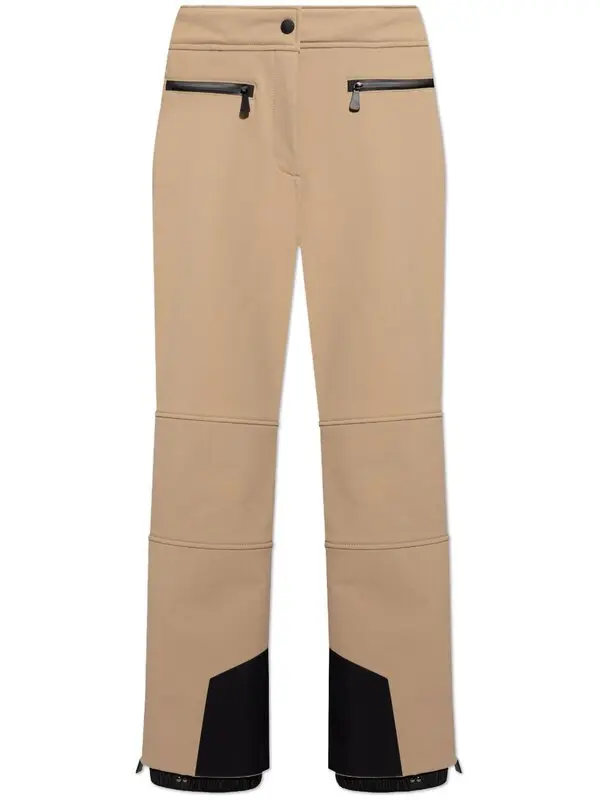 Moncler Panelled Ski Trousers - Neutrals