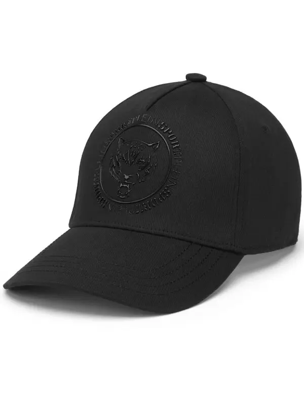 PLEIN SPORT Embossed Baseball Cap - Black
