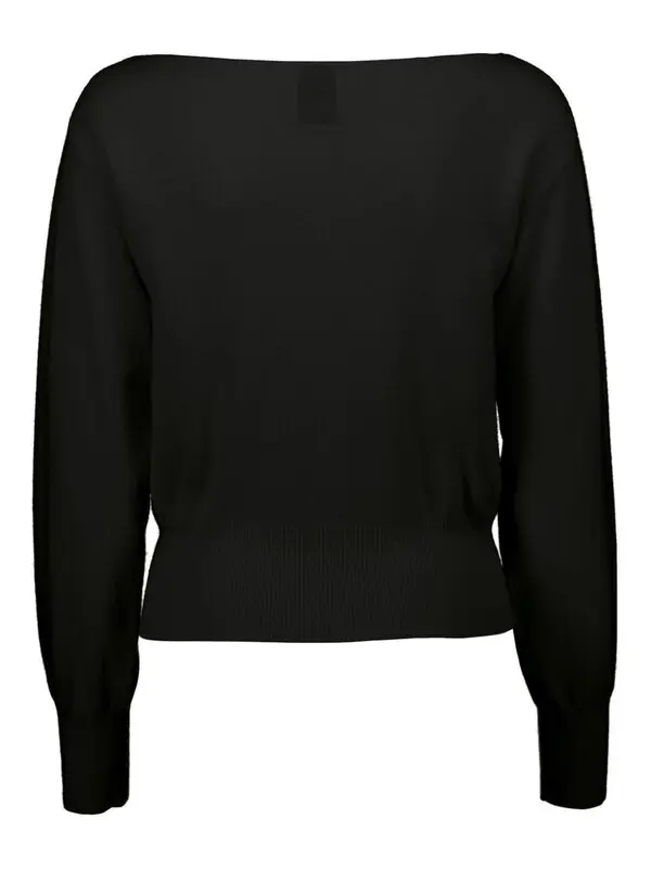 ALLUDE Boat-neck Jumper