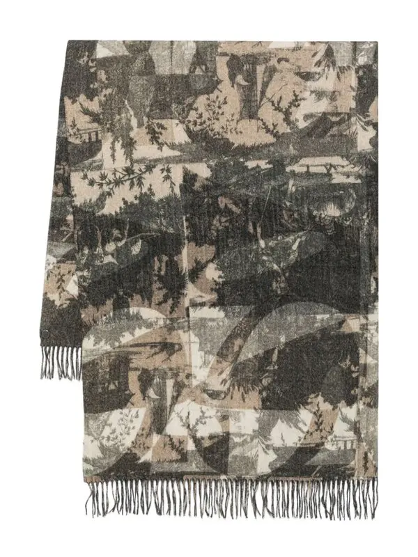 PIERRE-LOUIS MASCIA Sidney Scarf - Neutrals