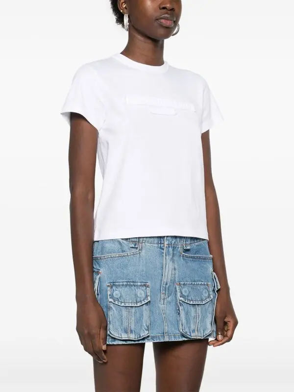 Alexander Wang Logo-embossed T-shirt