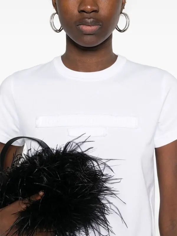 Alexander Wang Logo-embossed T-shirt