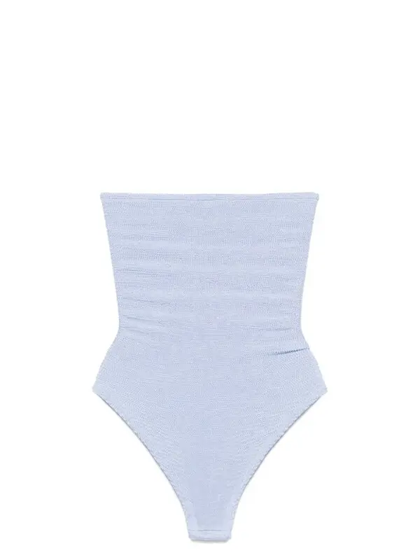 PARAMIDONNA Frida Strapless Swimsuit - Blue