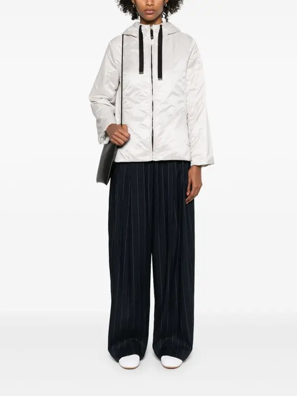 Max Mara Hooded Jacket - Neutrals