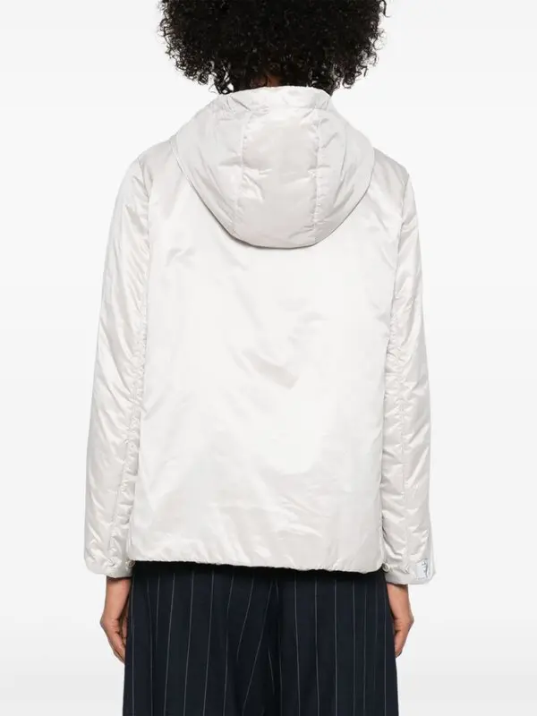 Max Mara Hooded Jacket - Neutrals