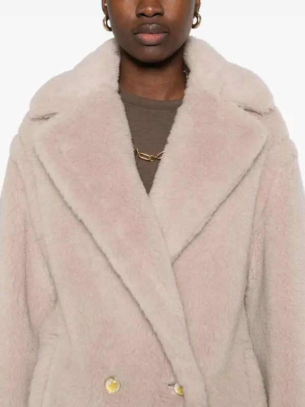Max Mara Teddy Cuba Coat - Neutrals