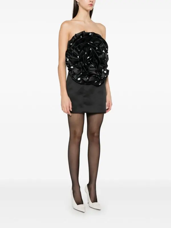 ROTATE BY BIRGER CHRISTENSEN Big Flower Mini Dress