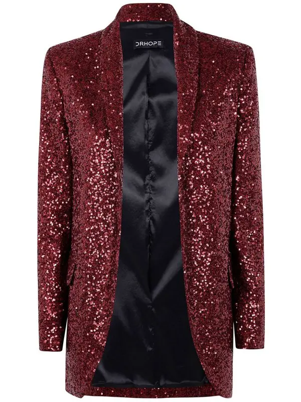 DRHOPE Sequined Blazer