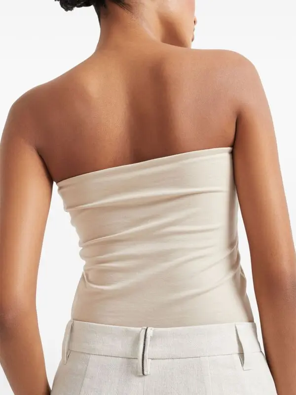 Brunello Cucinelli Wide Leg Trousers - Neutrals