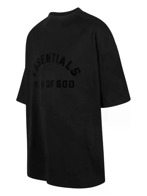 Fear Of God Logo-print T-shirt - Black