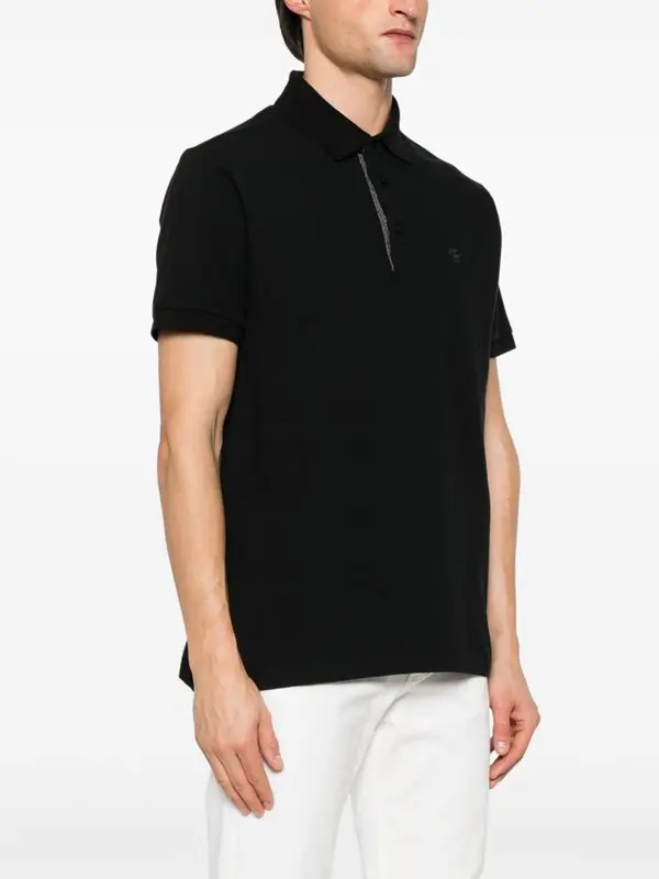 Etro Cotton Polo Shirt - Black