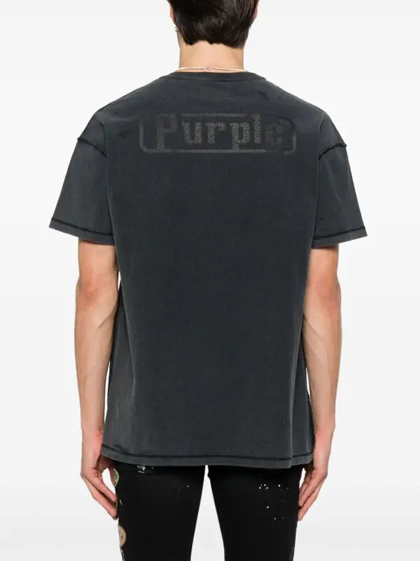 PURPLE BRAND Logo-print T-shirt
