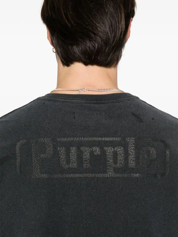 PURPLE BRAND Logo-print T-shirt