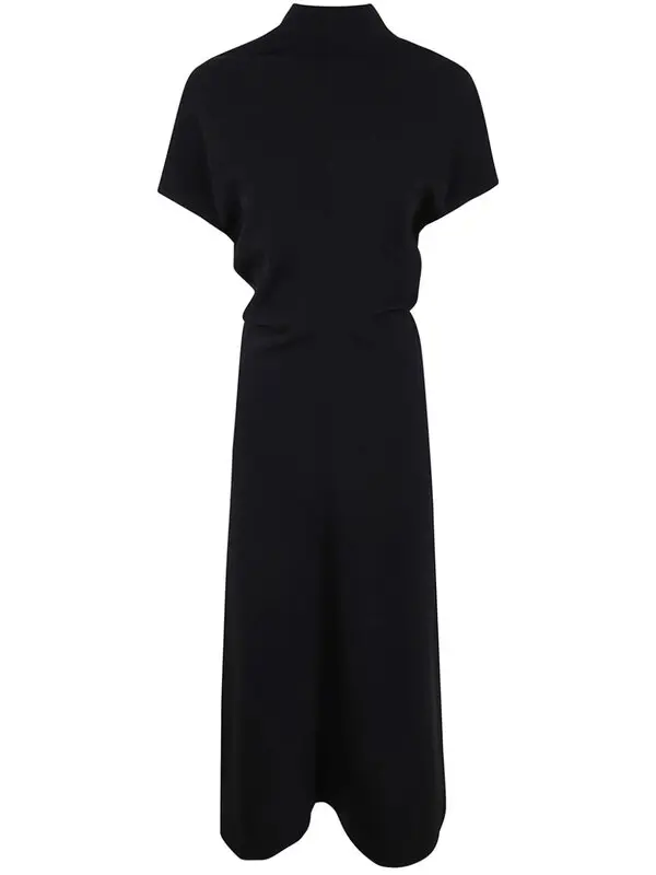 DRHOPE Draped-detail Maxi Dress