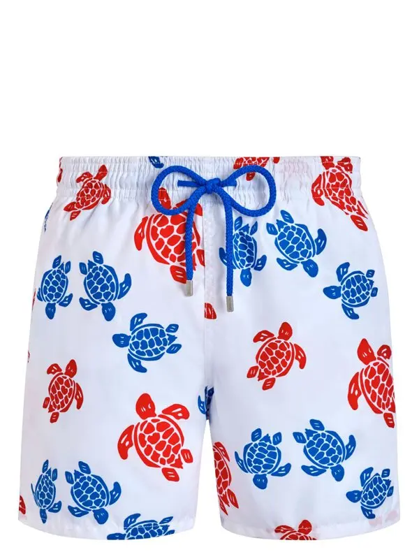 Vilebrequin Printed Swim Shorts - White
